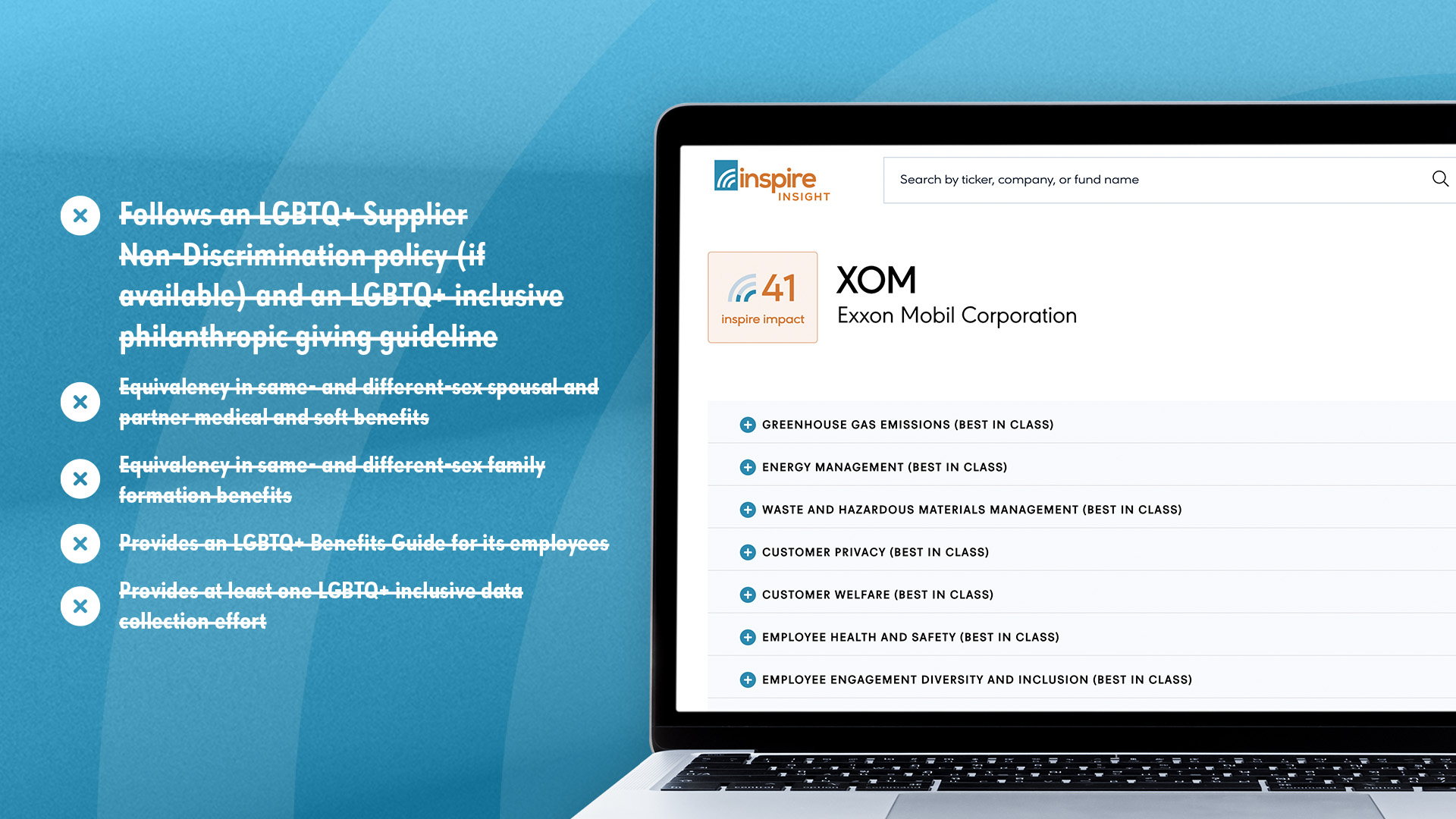 Holding the Line Against Corporate LGBT Activism — Inspire Investing