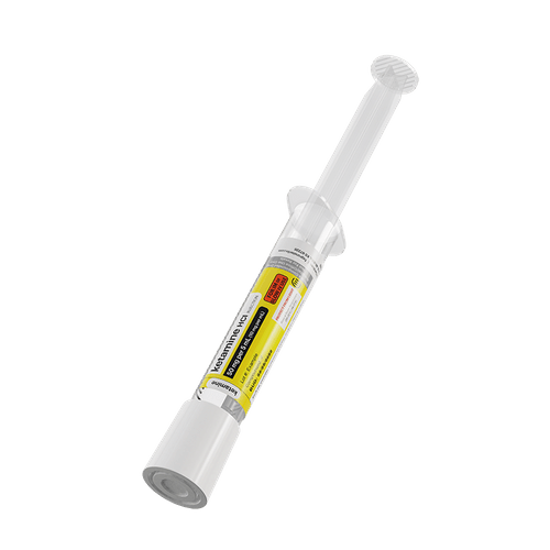 ketamine HCl Injection, 10 mg/mL (50mg/5mL), in a 5 mL Syringe