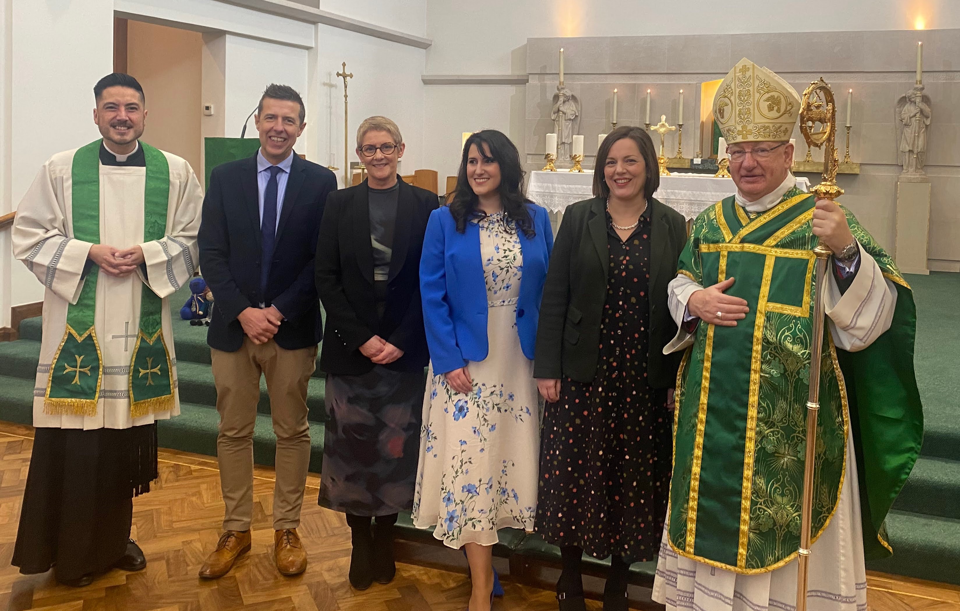 Bishop Richard celebrates The Marist Head of School Induction Mass. | News