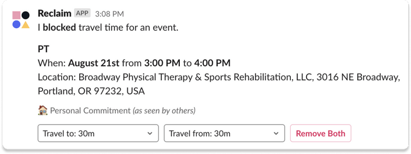 Buffer Time - Block Time Between Meetings | Reclaim