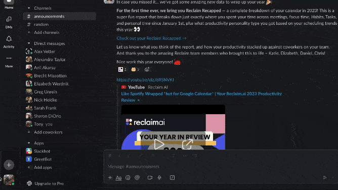 2024 Slack Status Guide: Stay Active & Set Availability | Reclaim