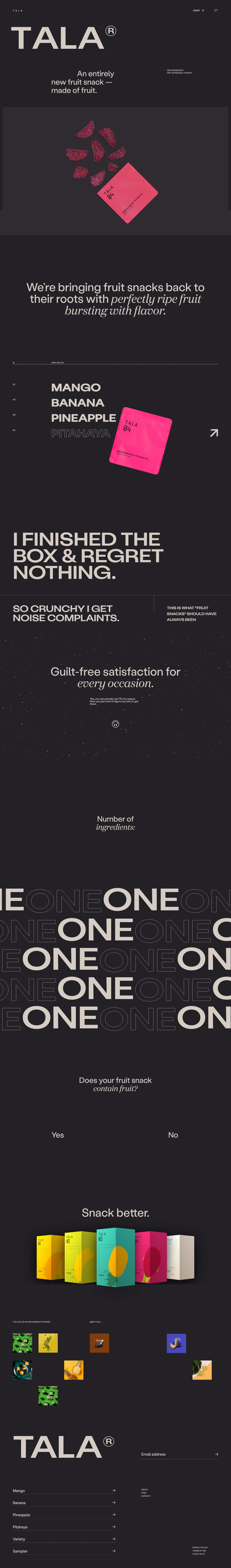 Tala | Webflow Inspiration