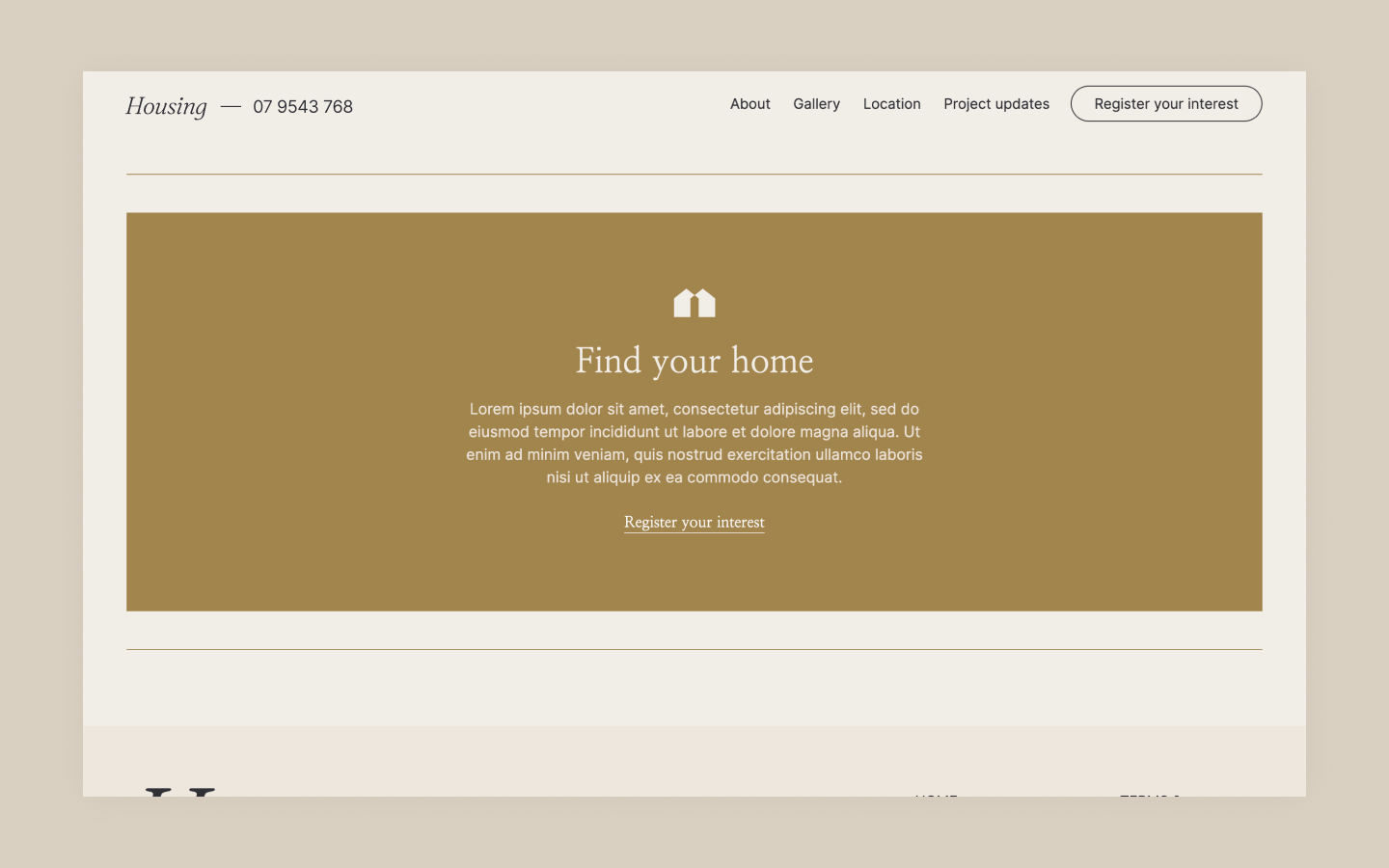 Housing | Webflow Housing Template