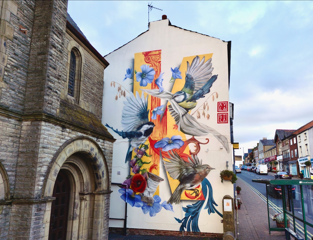 Kirkham's new mural is a triumph