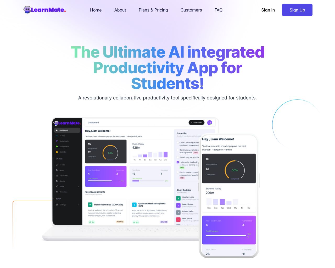 Welcome to Learnmate