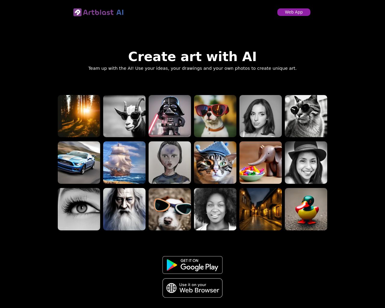 ArtBlast AI