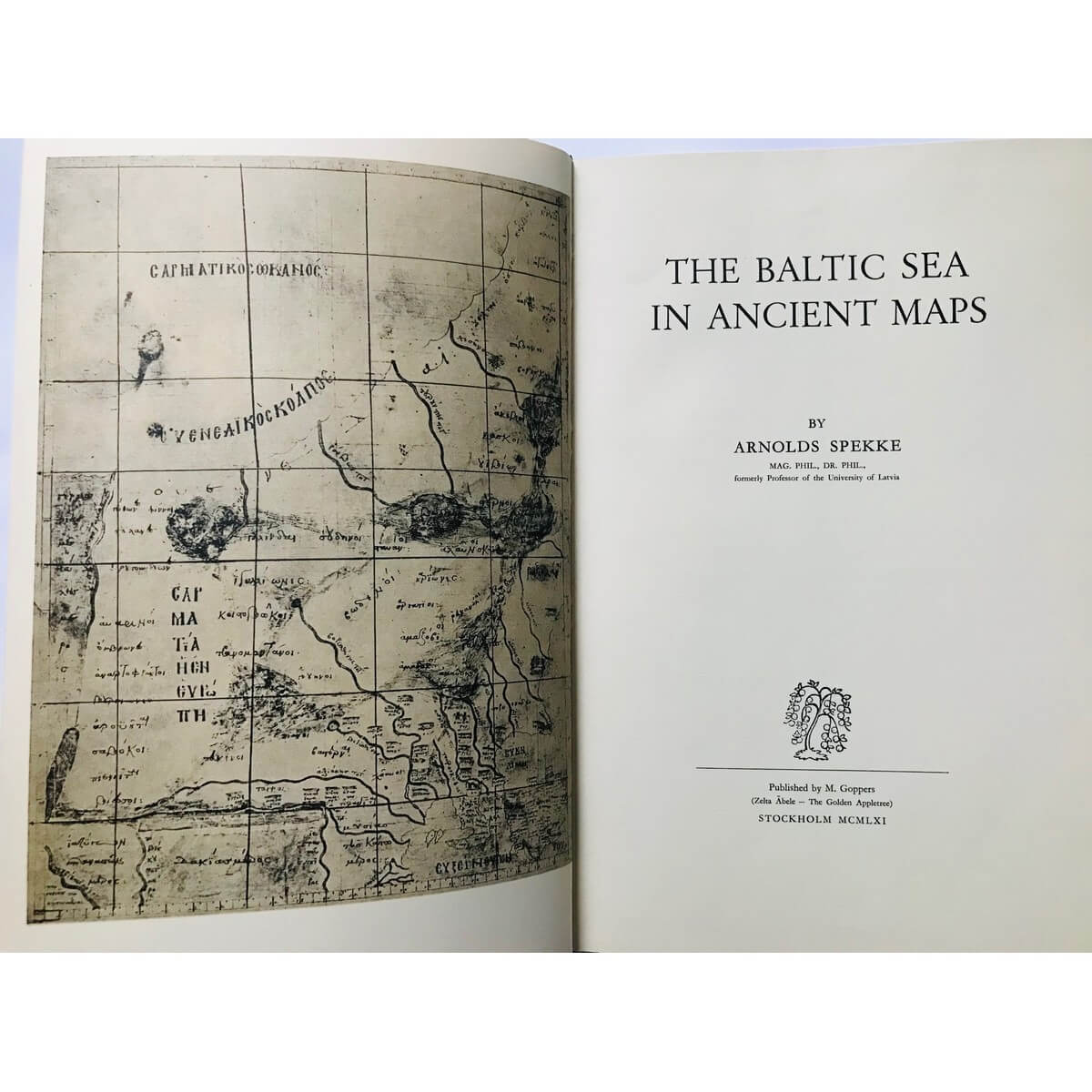 The Baltic Sea in ancient maps