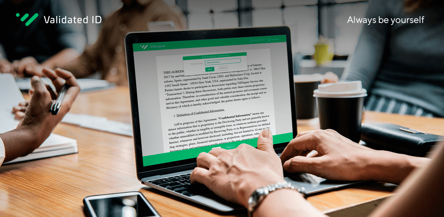 Trabajar desde casa con firmas digitales