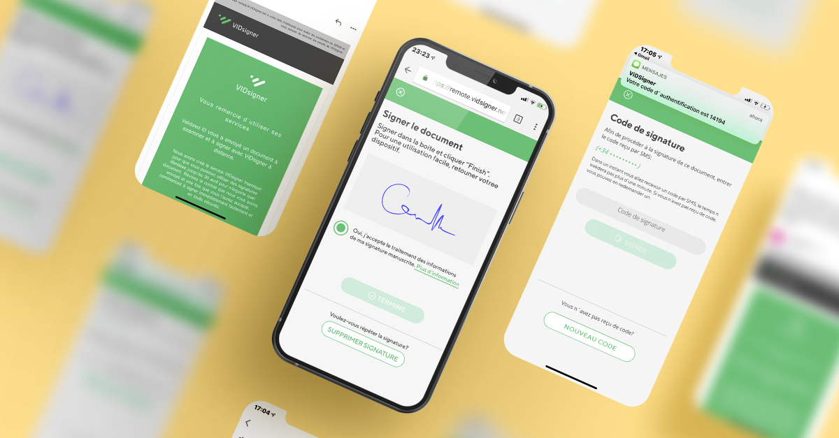 Digital signatures with HDS certification