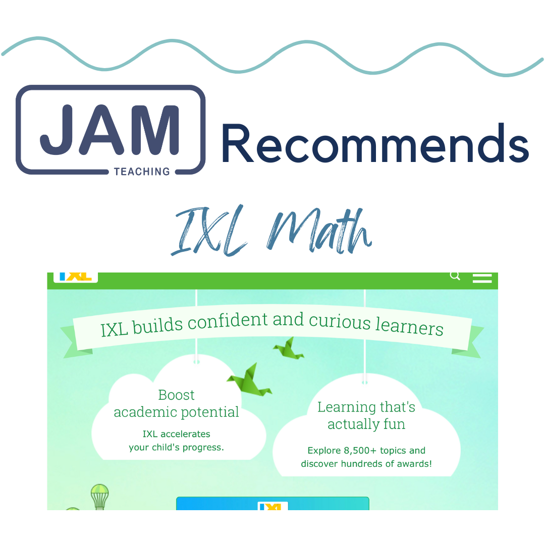 JAM Recommends: IXL 💻