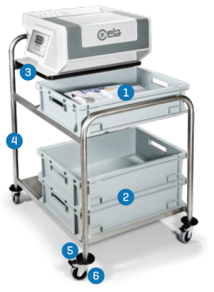 WG Desktop Mail Scanner Metal Detector