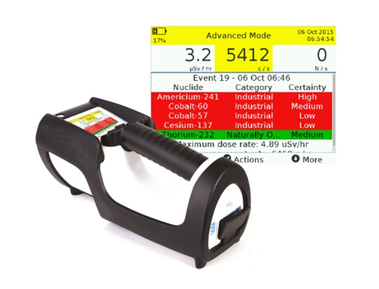 Handheld Radioisotope Identifier