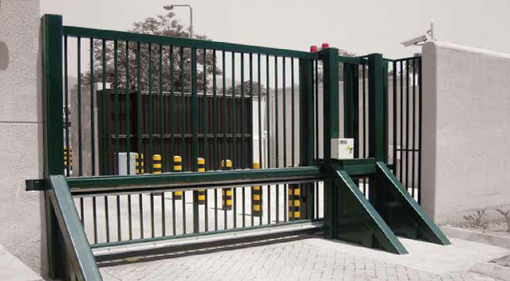 Sliding Armoured Vehicle Gate