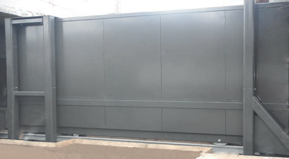 Ballistic Protection Sliding Gate