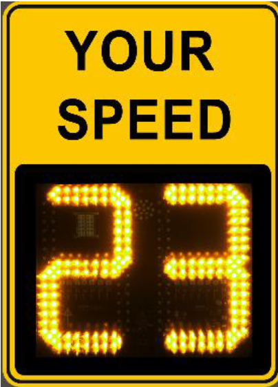 Speed Indicator Device