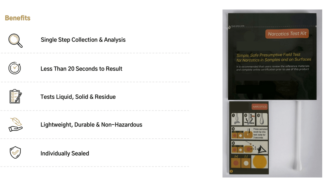 General Narcotics Test Kit - 25 Pack