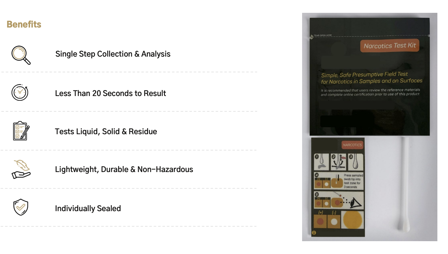 General Narcotics Test Kit - 25 Pack