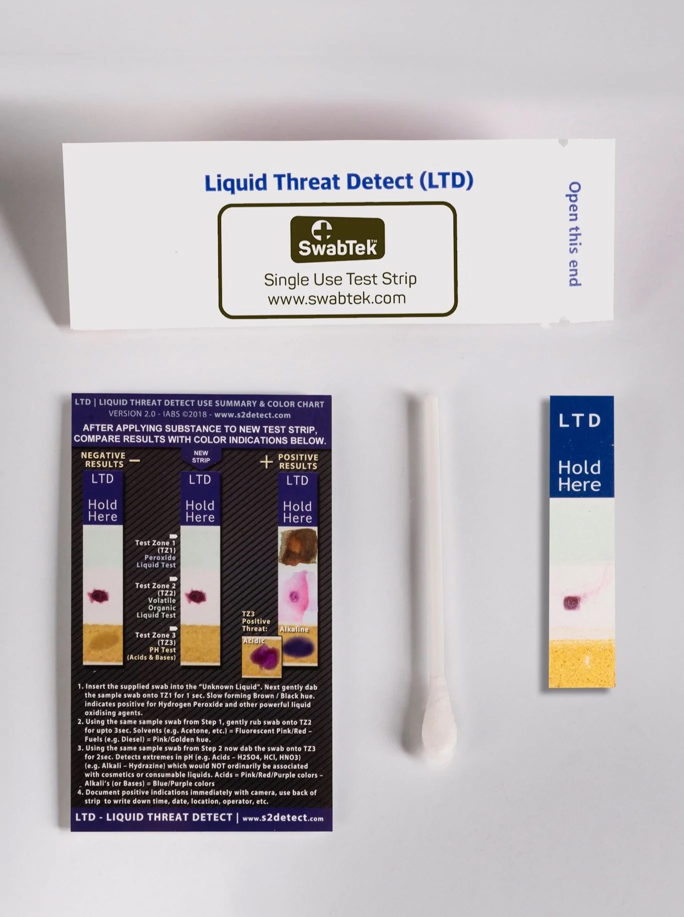 Liquid Explosives Test Kit - 25 Pack