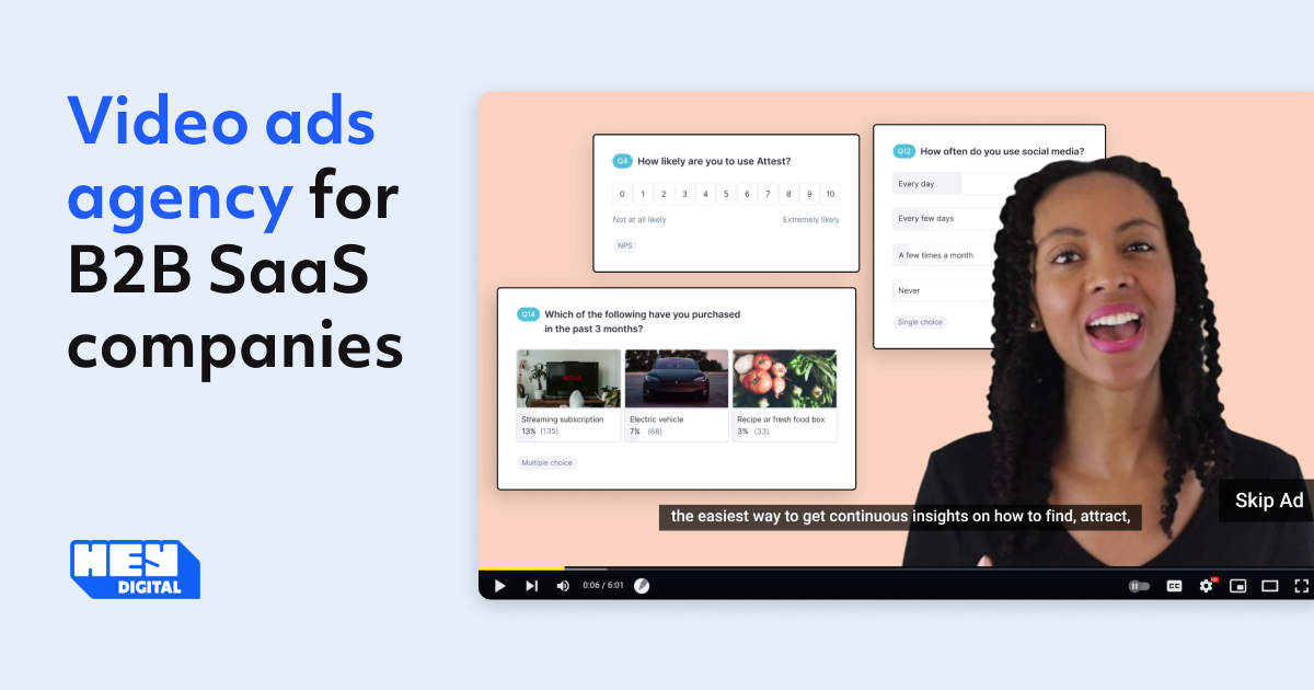 SaaS Video Marketing Agency - Hey Digital