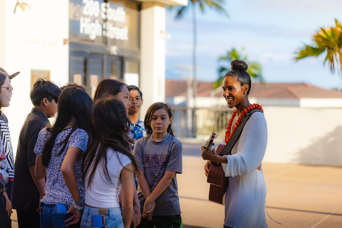 News: SMALL TOWN * BIG ART Makes Music with Wailuku Artist Tanama Colibri