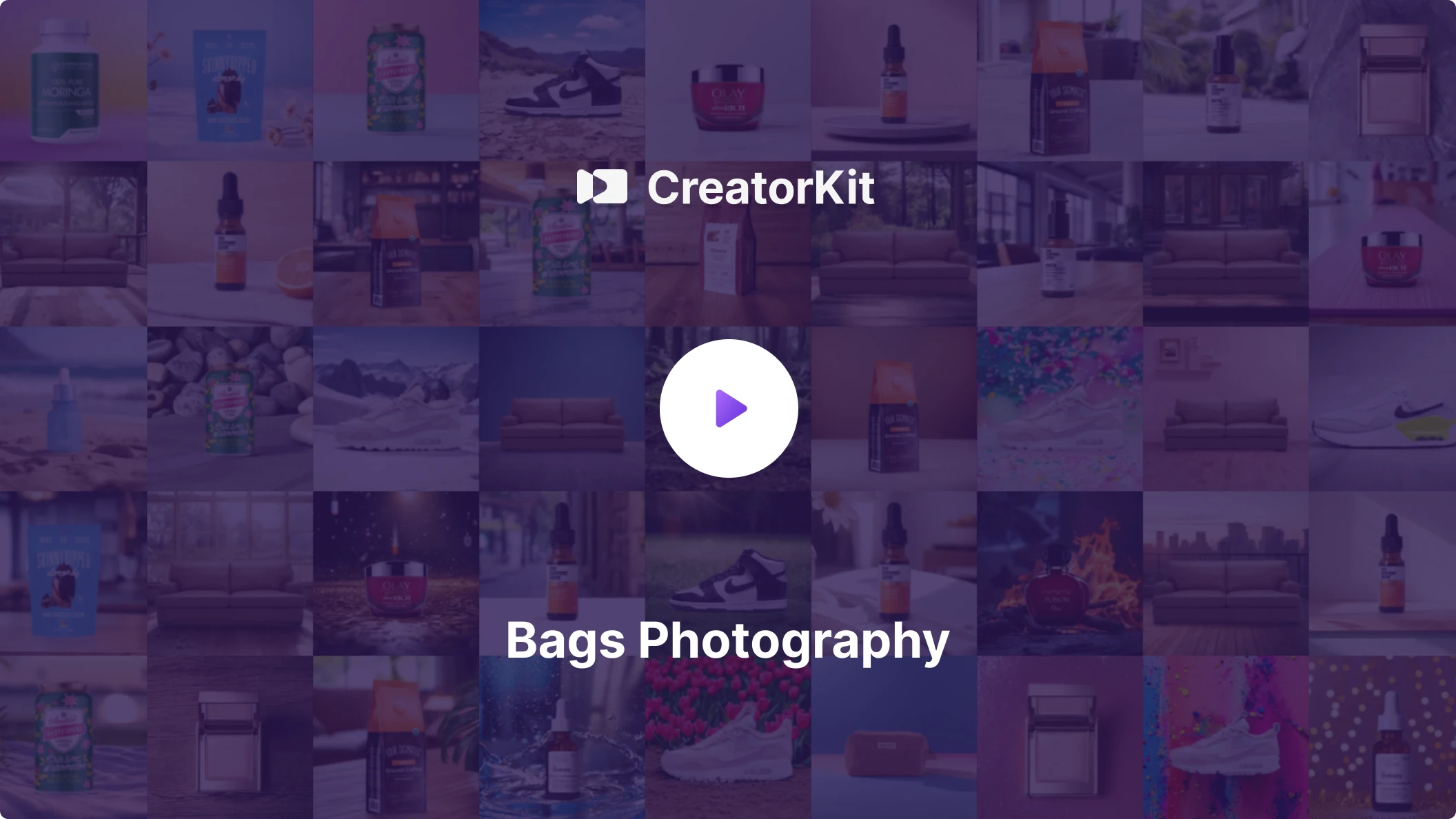 Bags Photography with AI - Professional bags photoshoots in minutes Copy