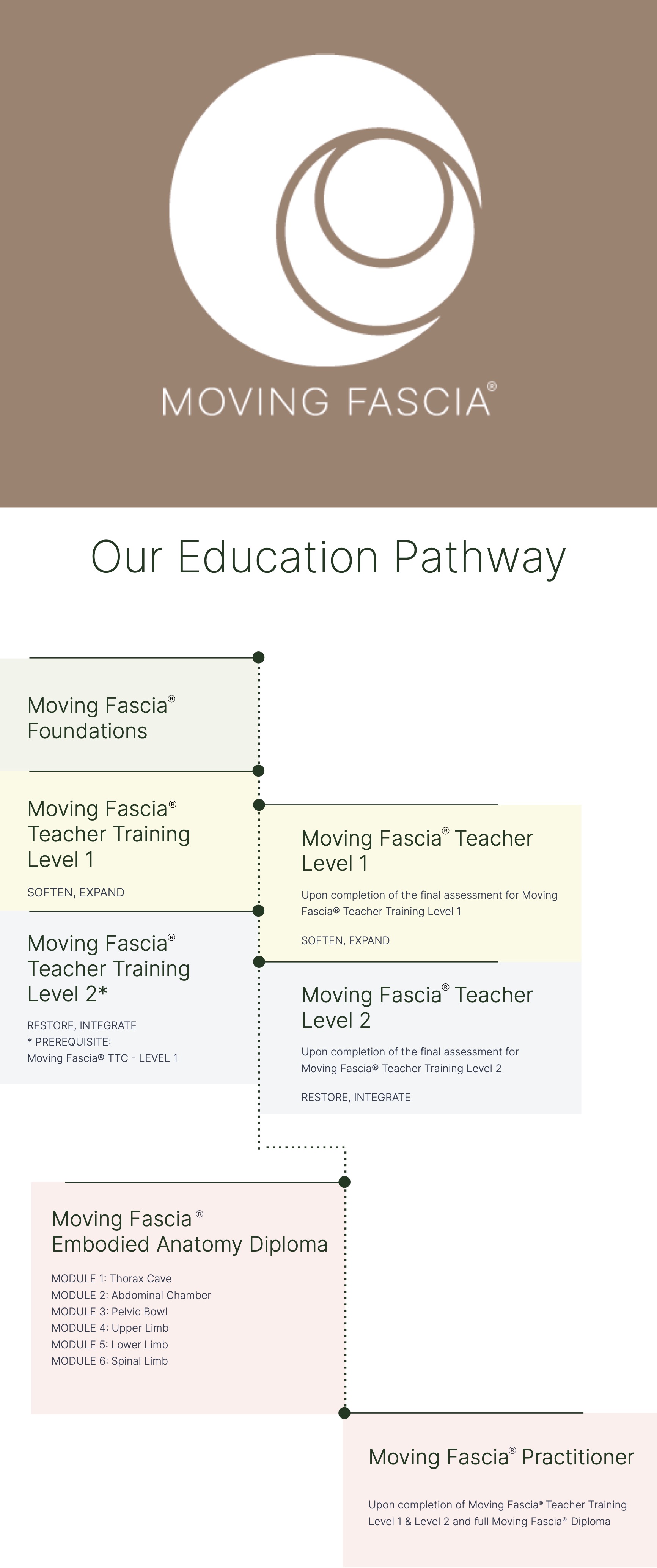 Moving Fascia® Educational Pathway