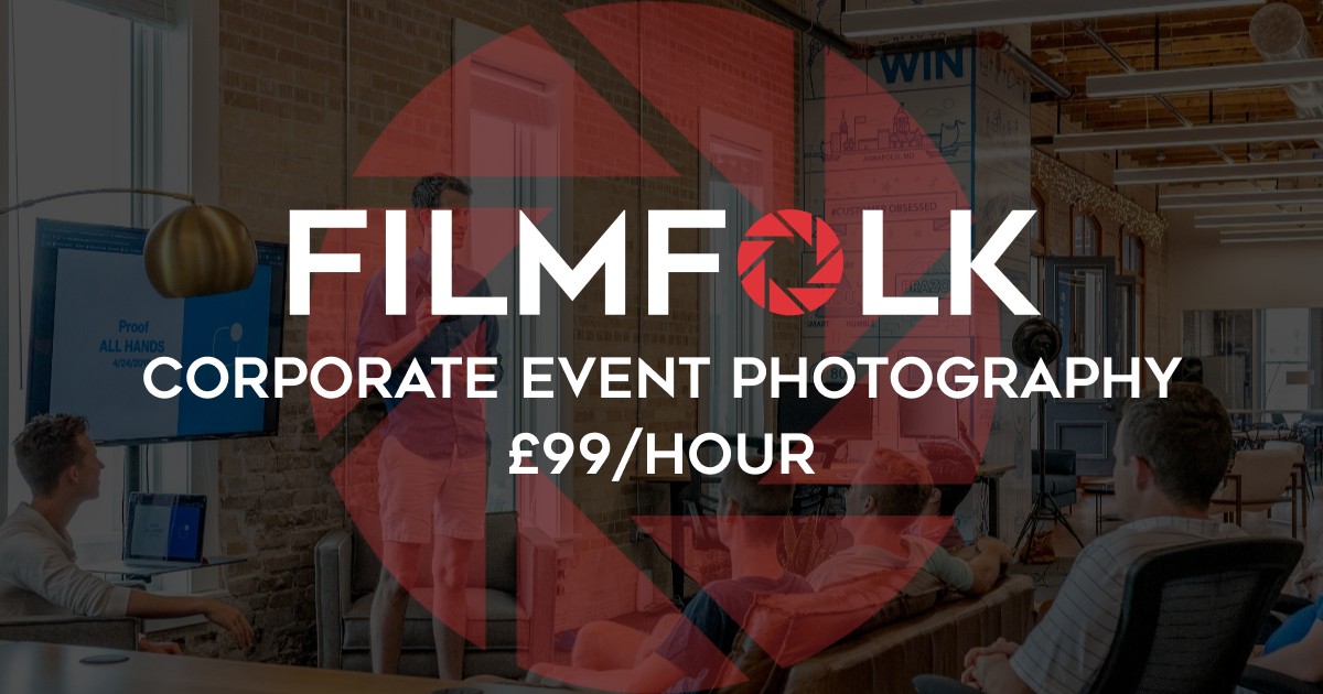 Corporate Event Photography | Only £99/hour | London Photographer