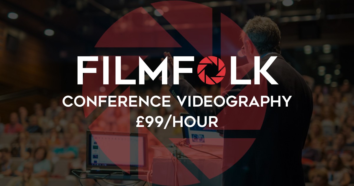Conference Videography | Only £99/hour | London Videographer