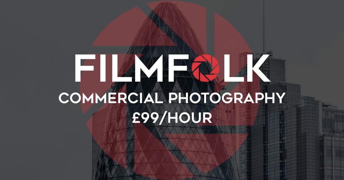 Commercial Photography | Only £99/hour | London Photographer