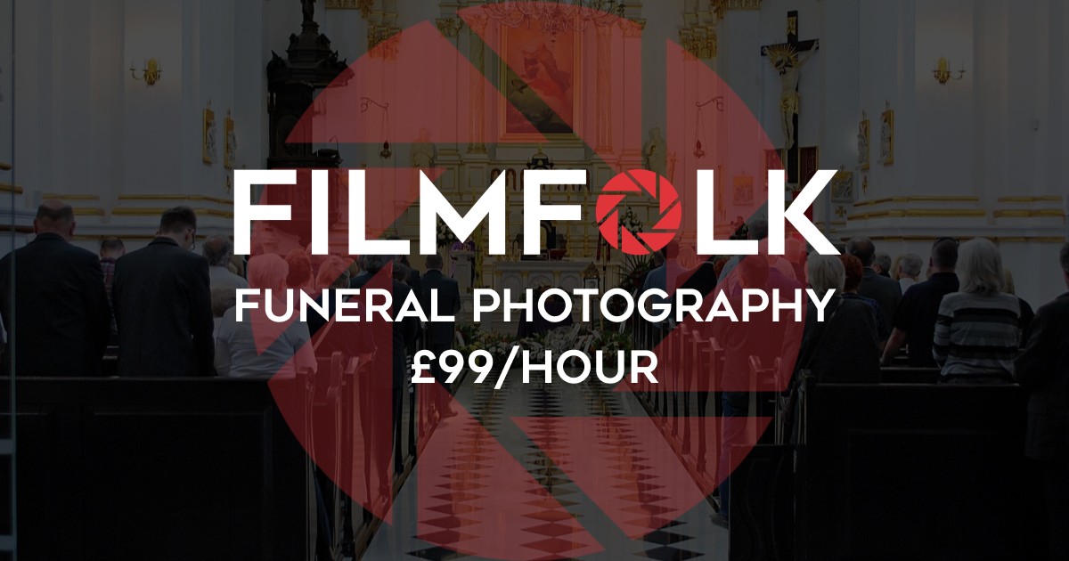 Funeral Photographer | Only £99/Hour | Memorial Photography