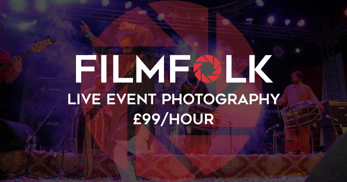 Live Event Photographer | Only £99/Hour | Live Event Photography
