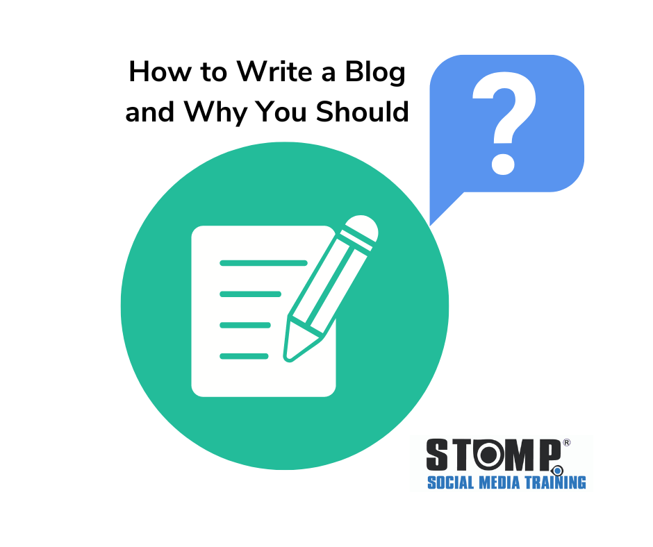 STOMP Blog | How to Write a Blog and Why You Should