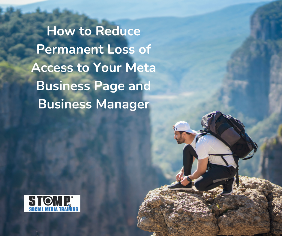 STOMP Blog | How to Reduce Permanent Loss of Access to Your Meta ...