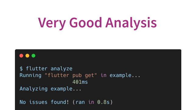 Introducing Very Good Analysis