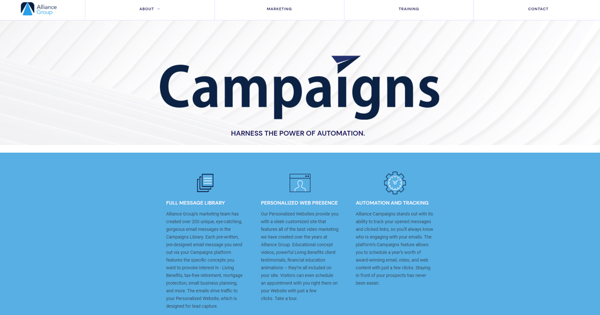 Campaigns | Alliance Group