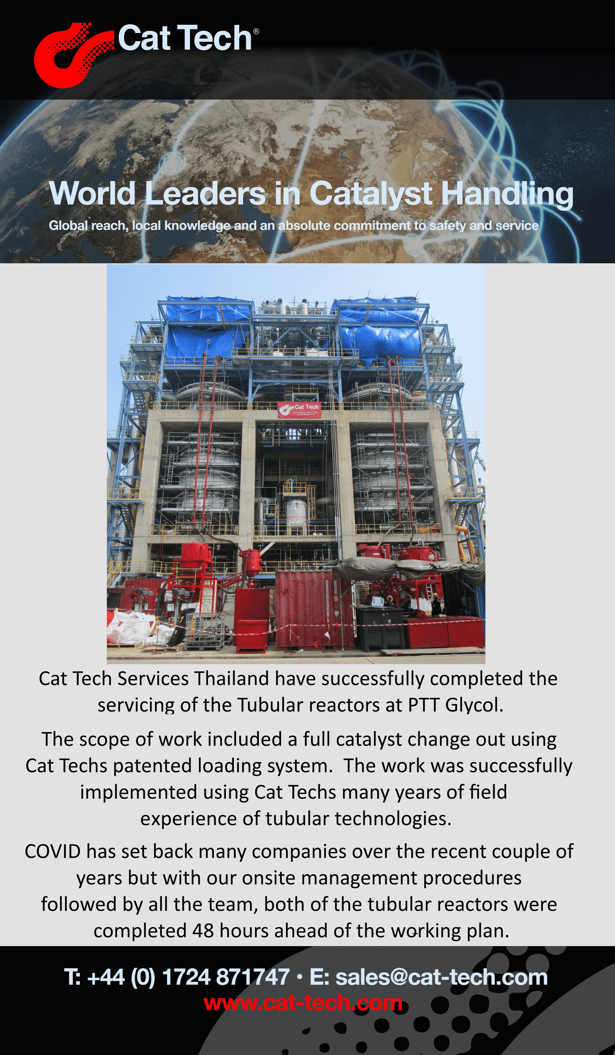 Cat Tech News and Case Studies