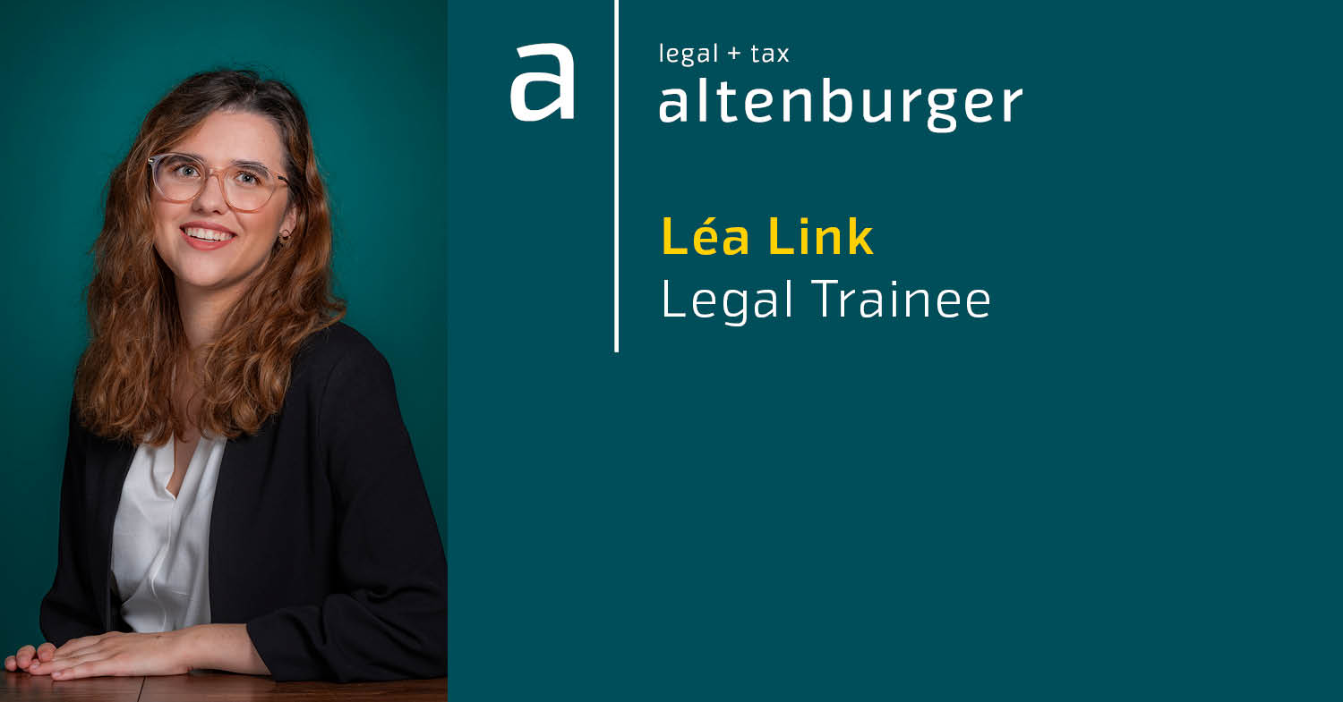 Léa Link, avocate-stagiaire chez Altenburger