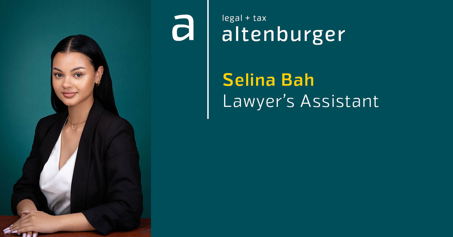 Selina Bah, assistante au bureau d'Altenburger