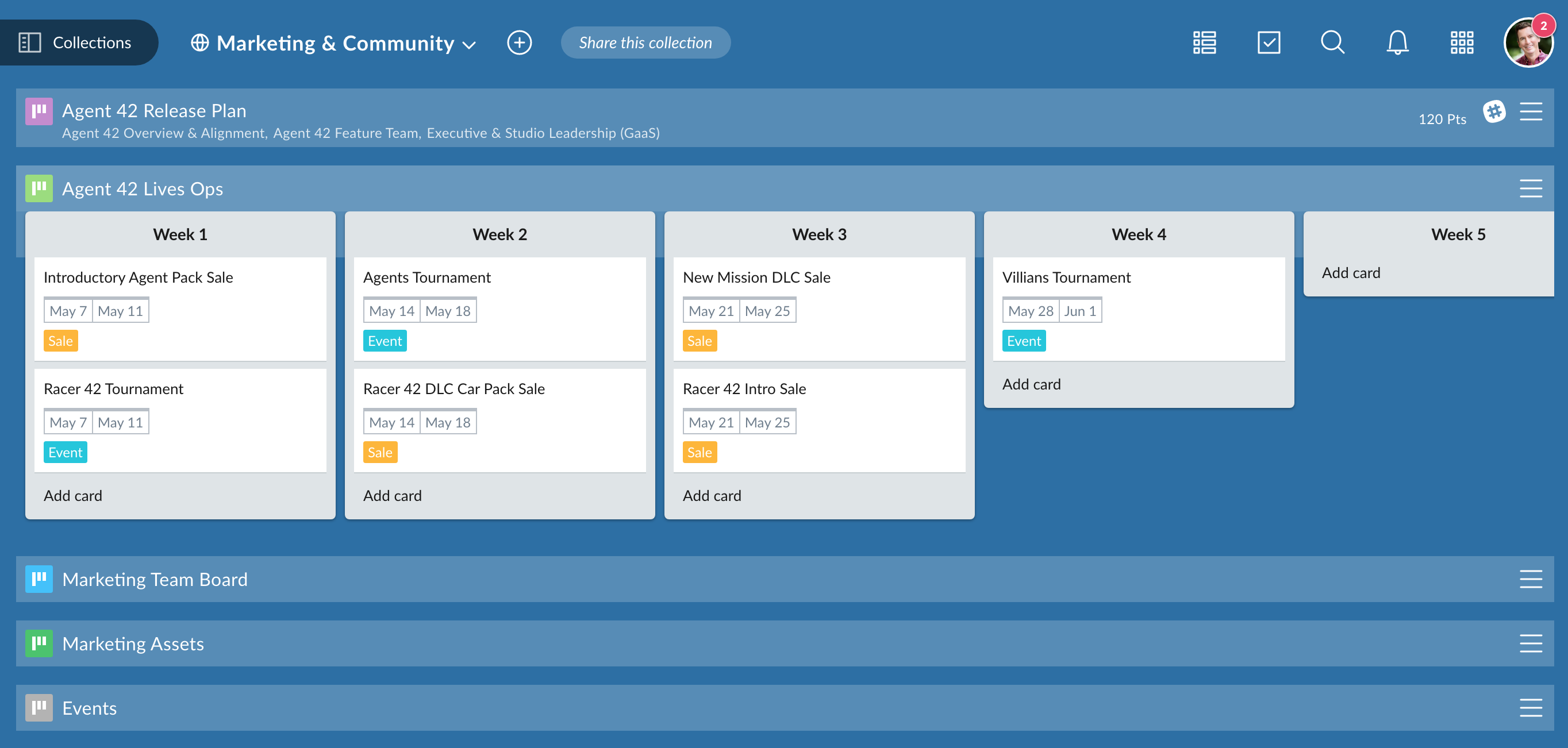 Favro | Agile at Scale — Mixing Scrum and Kanban in Favro