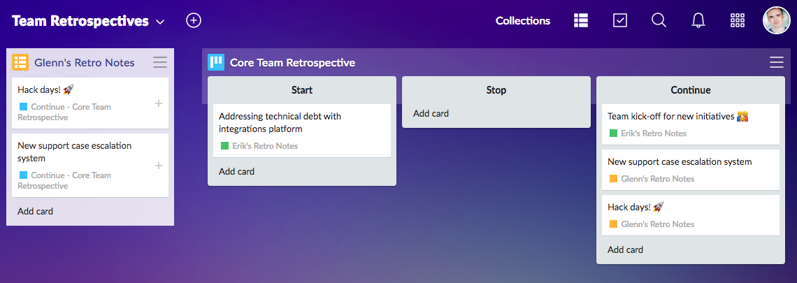 Favro | Simplified retrospectives for distributed development teams