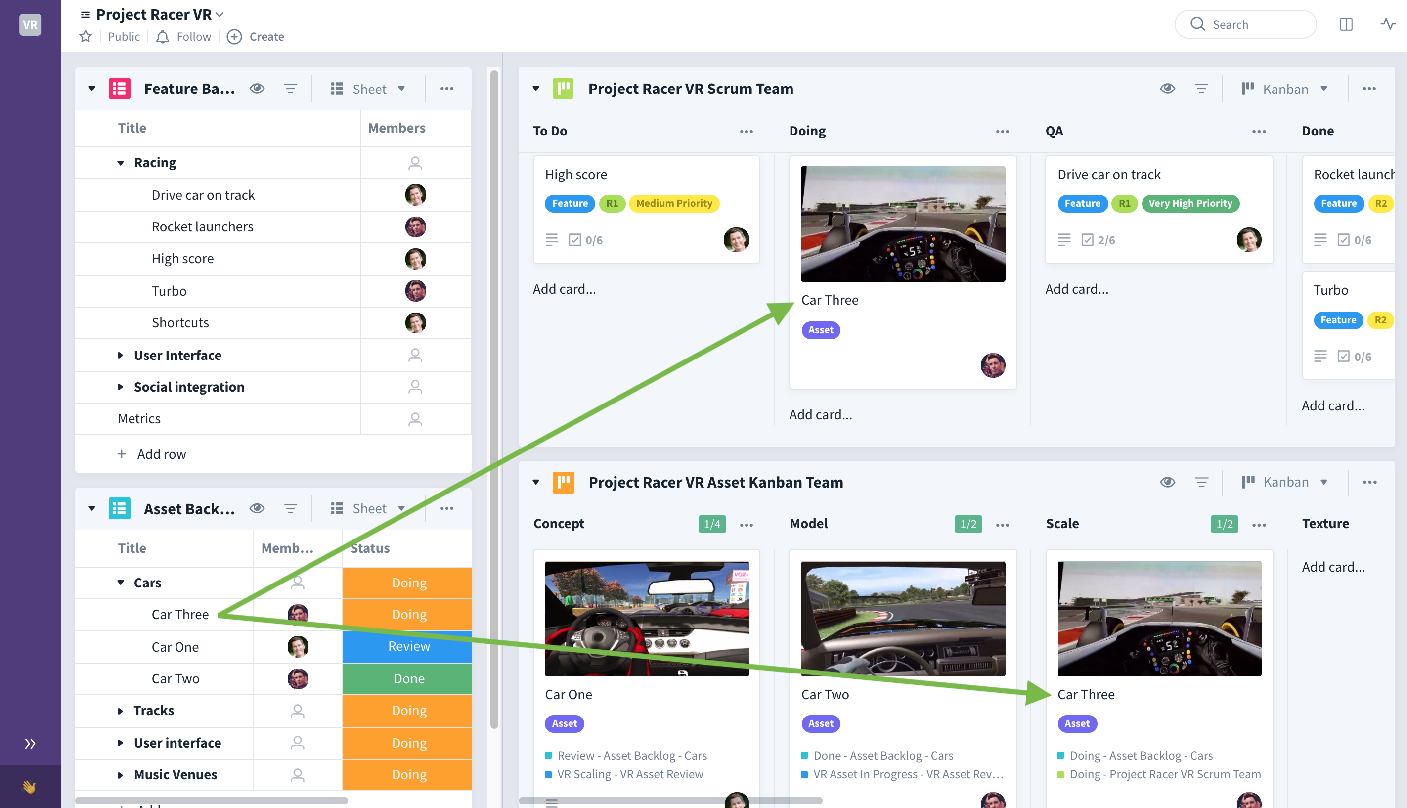 Favro | Favro for Game Development Teams