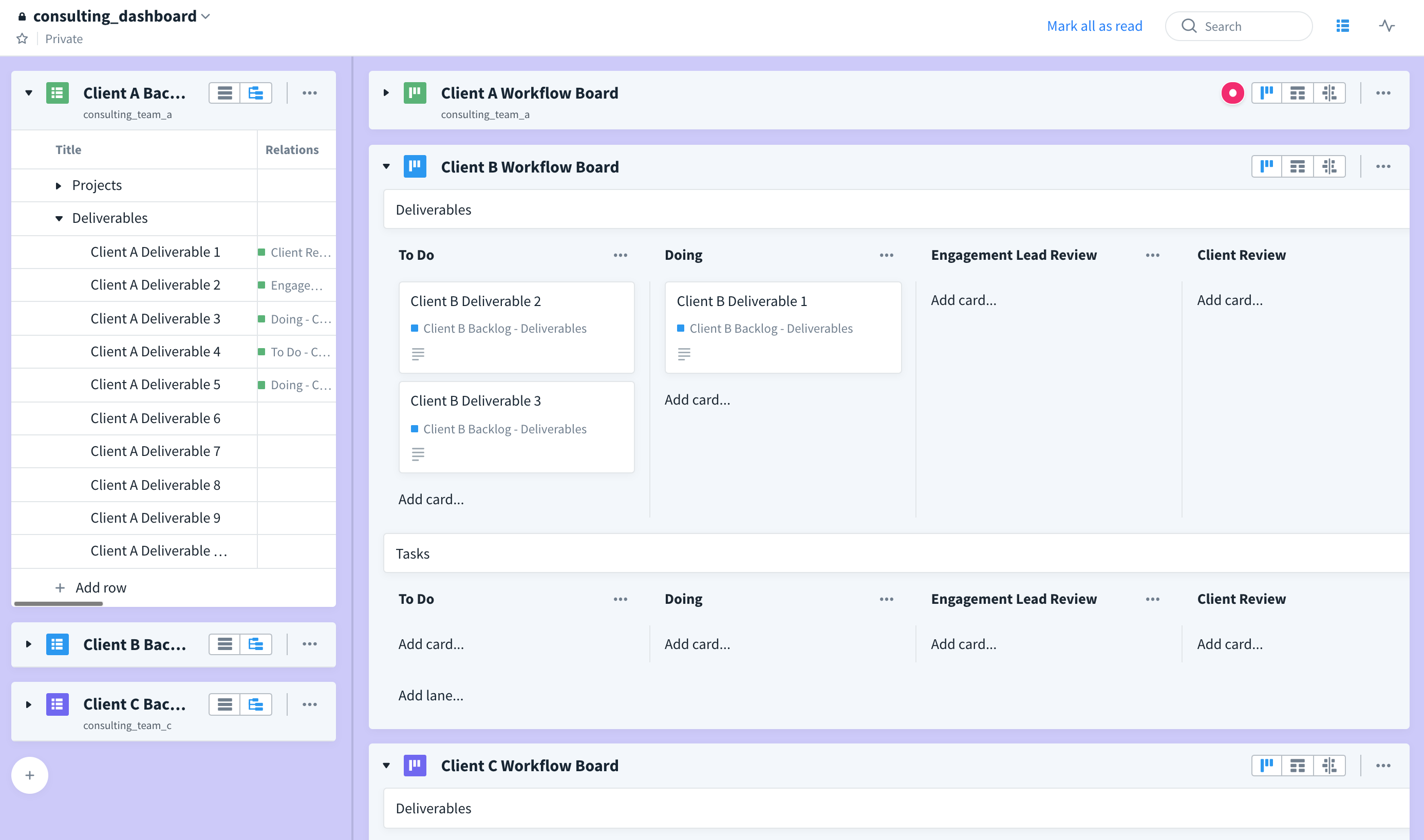 Favro | Favro for Consulting Firms