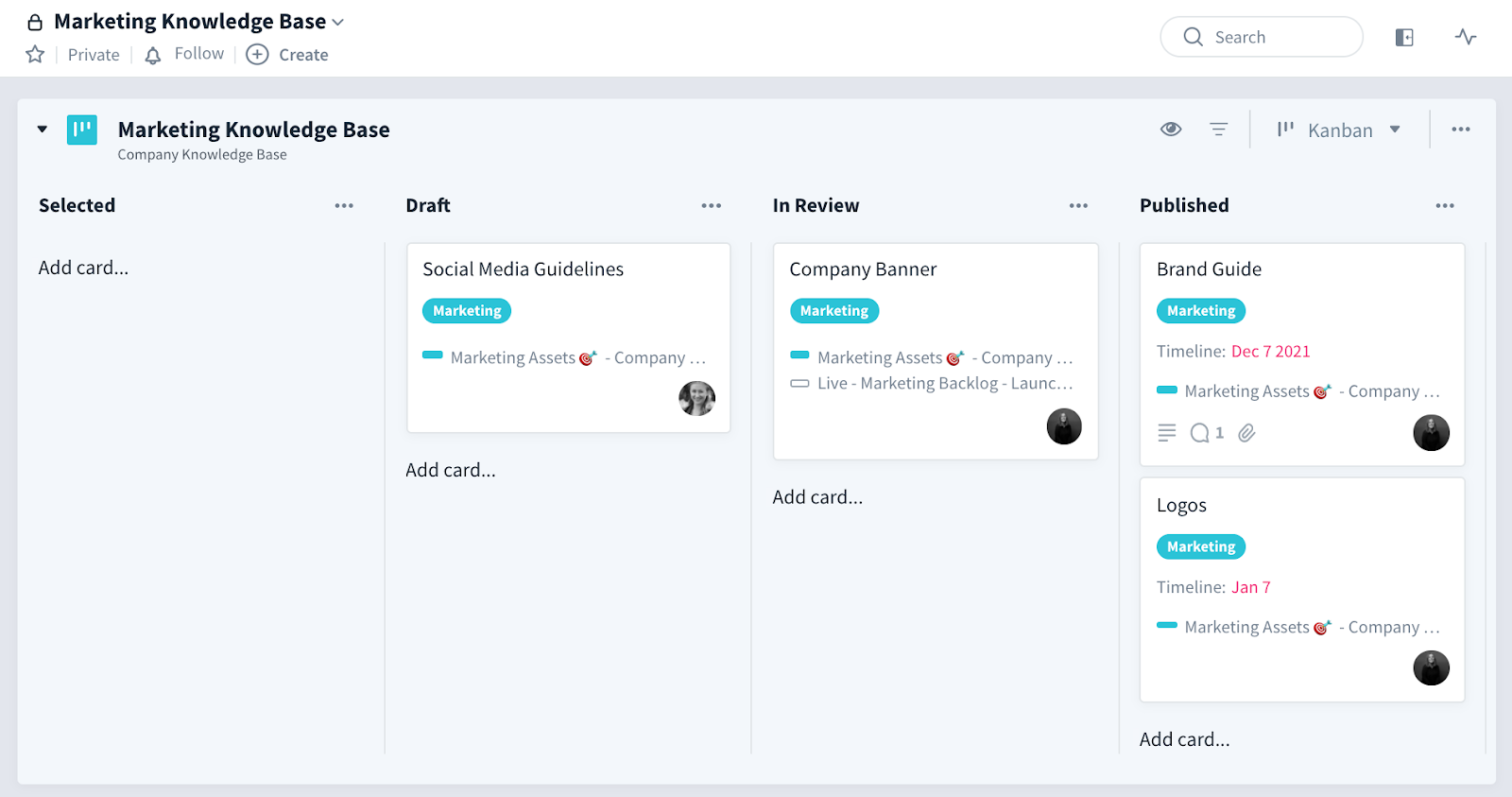 Favro | Setting Up a Knowledge Base in Favro