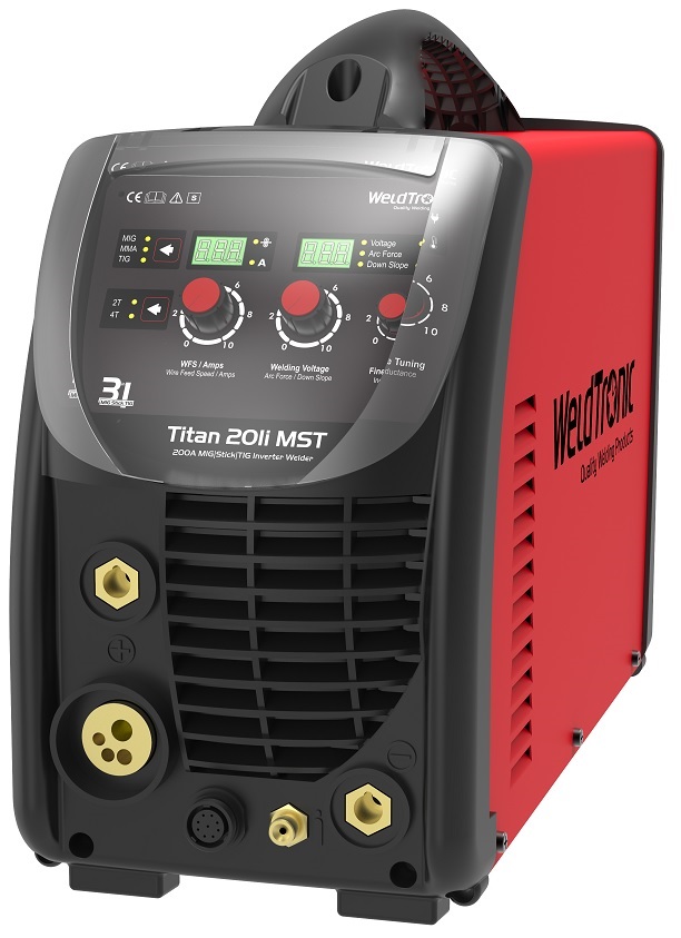 Weldtronic Titan 201iMST 200amp MIG / STICK / TIG | First Class Welding ...