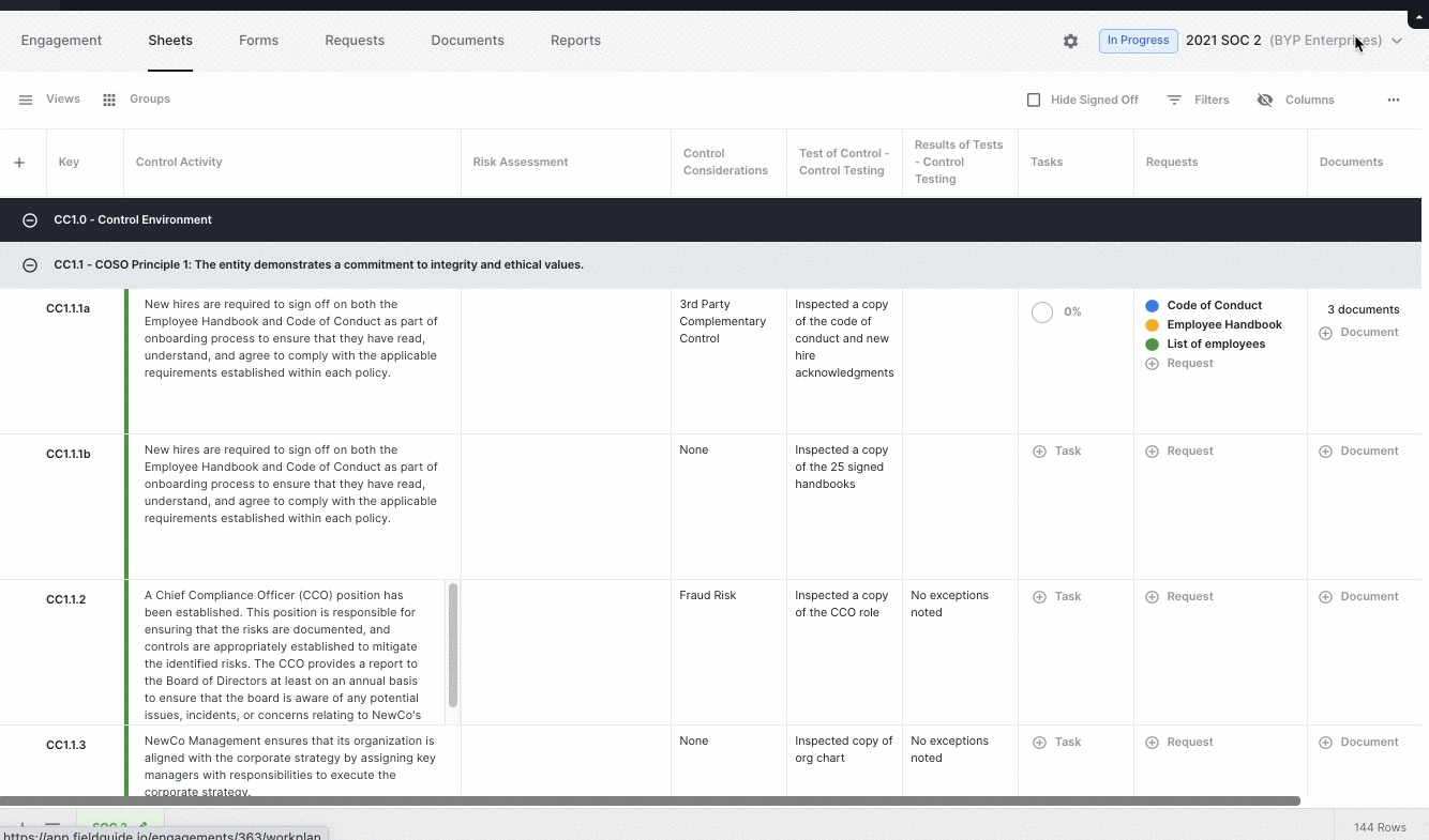 Fieldguide Product Release Q3 2021: New review workflow & account ...