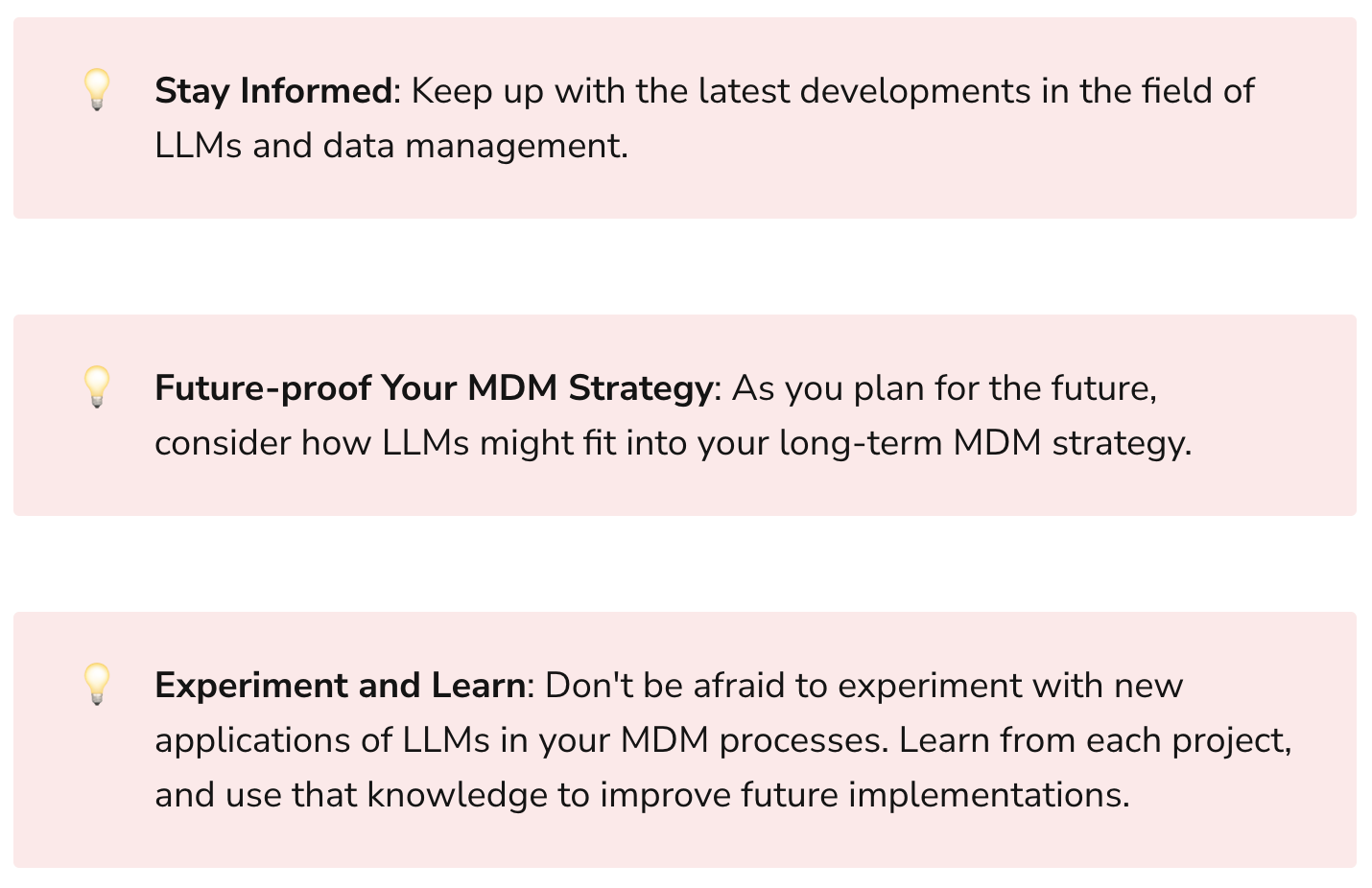 Large Language Models: A New Tool for Master Data Management
