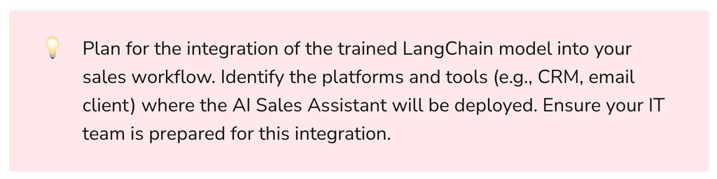 Building an AI Sales Assistant Using LangChain