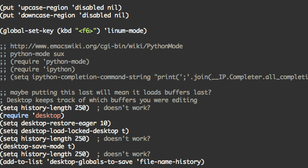 Nick Winter's Blog | My .emacs
