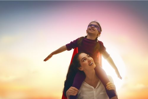 The joy of being mom