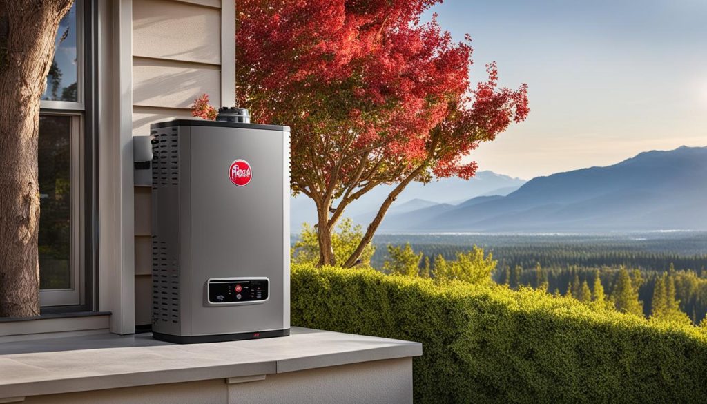 Upgrade With Rheem Propane Tankless Water Heater - Our Choice